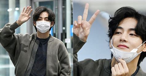 Bts 뷔 잘생긴 별밤지기의 마지막 출근길 엑s Hd화보