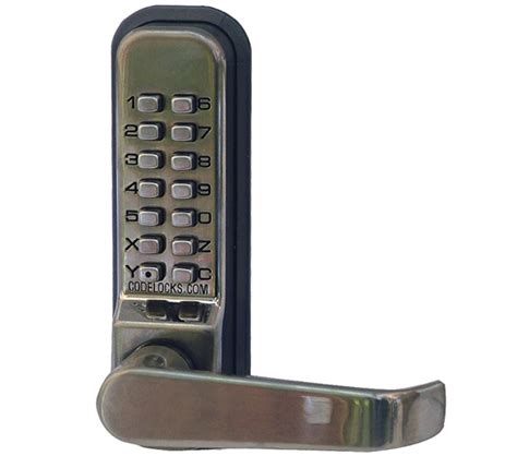 Codelocks CL Series Digital Lock With Mortice Lock Stainless Steel L