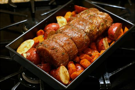 Jughandles Oven Roasted Pork Loin And Root Vegetables Jughandles Fat Farm