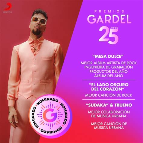 Dante Spinetta Arrasó Con Las Nominaciones A Los Premios Gardel Caras