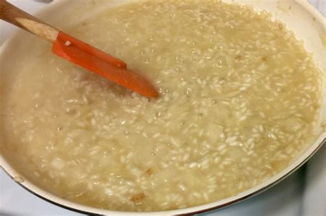 Goat Cheese Risotto With Spinach And Shrimp Recipe The Homespun Chics