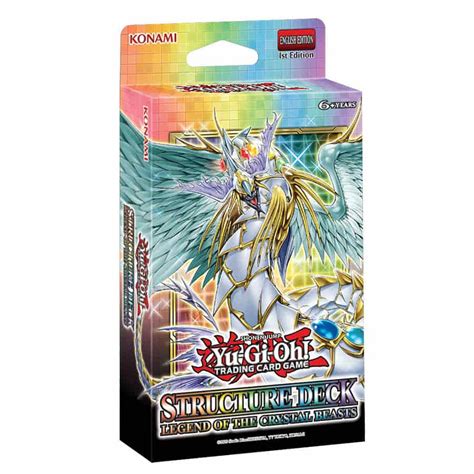 Yu Gi Oh Legend Of The Crystal Beasts 1st Edition Structure Deck