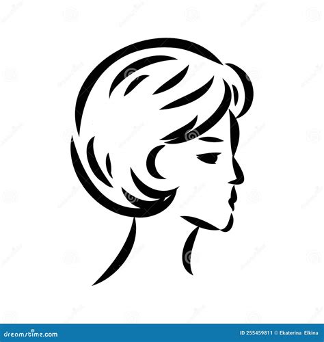 Vintage Illustration With Beautiful Fashion Girl Retro Fashion Vector