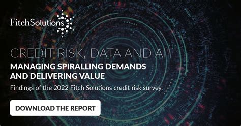 Artificialintelligence Machinelearning Creditrisk Fitch Solutions