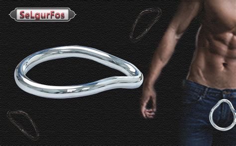 Selgurfos Penis Ring Stainless Steel Curved Cockrings 7 Selgurfos Penis Ring Stainless Steel Curved Cockrings 7
