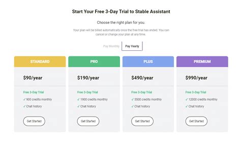 「stable Assistant を 知らないの？」day1無料トライアル3日間でこんなにお得