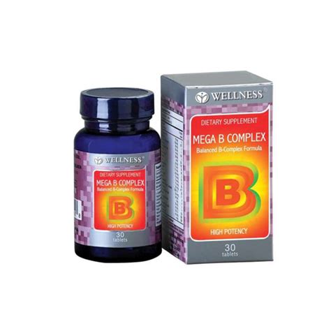 Wellness Mega B Complex 30 Tablet Kegunaan Efek Samping Dosis Dan Aturan Pakai Halodoc