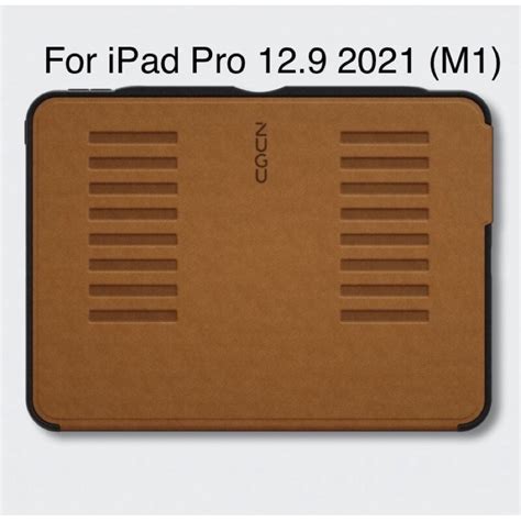 Np Zugu Case The Alpha เคส Ipad Pro 129 2021 Brown น้ำตาล Tablet