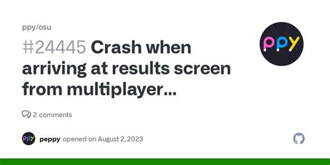 Crash When Arriving At Results Screen From Multiplayer Spectator