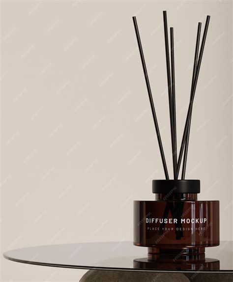 Premium Psd Diffuser Bottle Mockup