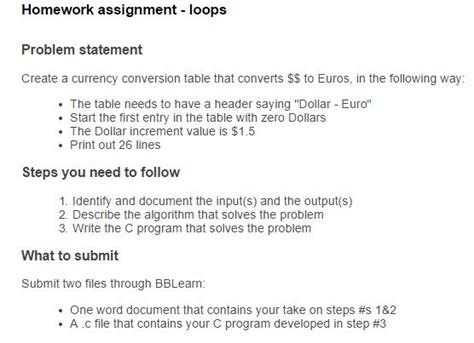 Solved Create A Currency Conversion Table That Converts Chegg Com