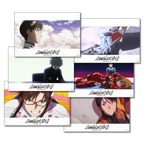 シン・エヴァンゲリオン劇場版 ポストカードセット キャラクター編：b グッズ・雑貨類・食品 Evangelion Store オンライン