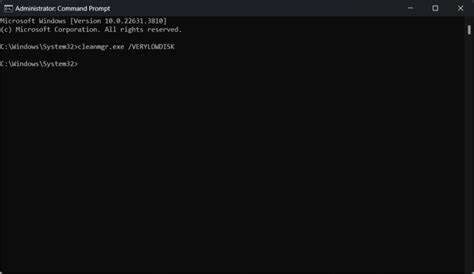 How To Run Disk Cleanup Command Line For Silent Execution