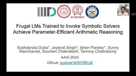 underline frugal lms trained to invoke symbolic solvers achieve