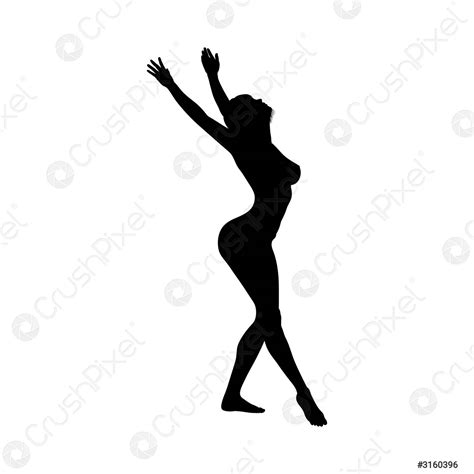 Naked Sexy Girls Silhouette Stock Vector 3160396 Crushpixel