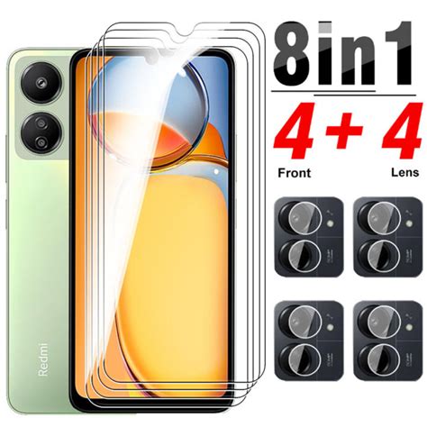 8to1 Glass For Xiaomi Redmi 13c 4g Tempered Glass Cover Redmy Radmi 13