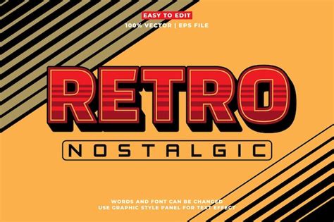Nostalgic Text Style Images Free Download On Freepik