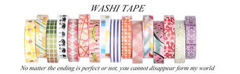 48 Rolls Washi Tape Set 8mm Wide Decorative Masking Tape Colourful