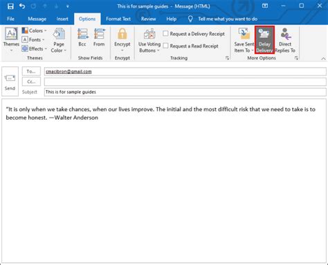 Cara Menjadwalkan Email Di Outlook All Things Windows