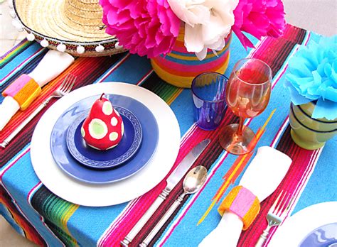 Setting The Table For A Mexican Style Fiesta For Purim Or Anytime Creative Jewish Mom