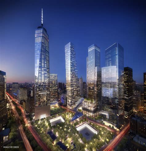 Big Replaces Foster Unveils Plans For 2 World Trade Center Archdaily