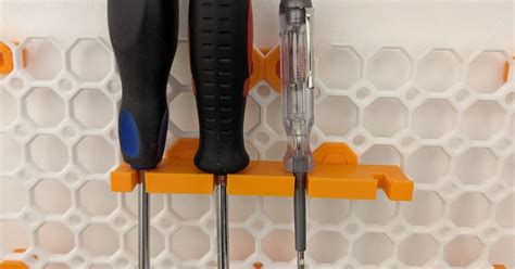Multiboard Screwdriver Holder By Arik Shemesh Download Free Stl Model