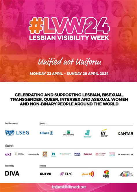 Lesbian Visibility Week Diva Magazine February 2024 March 2024