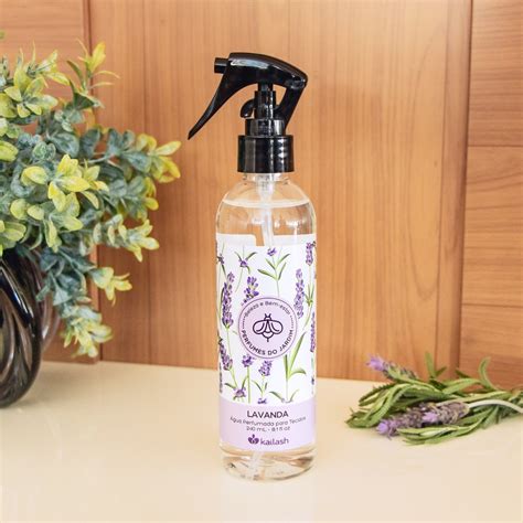Água perfumada para Tecidos Lavanda Perfumes do Jardim