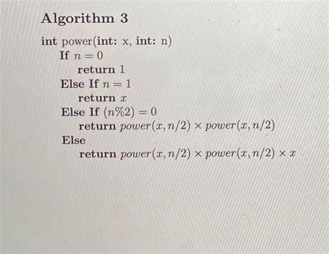 Solved Exercise 2 For The Following Algorithms State The