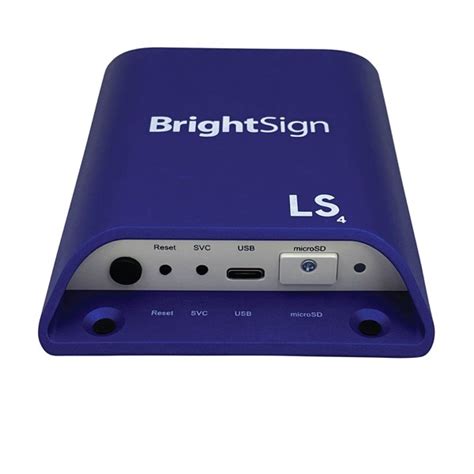 Brightsign Ls424 Media Player Thebarcodestore