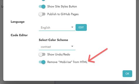 How To Remove Made With Mobirise In Footer