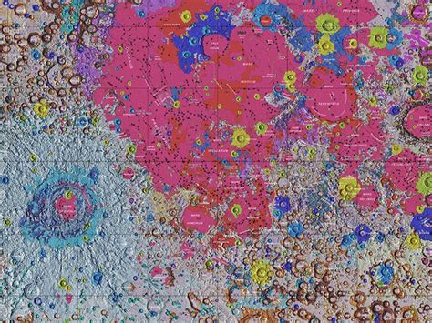 The First Global Geologic Map Of The Moon Debyzs52