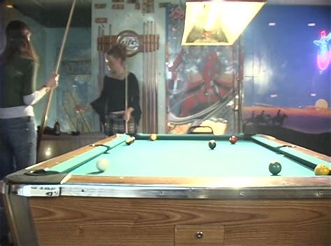 Smoking Playing Pool