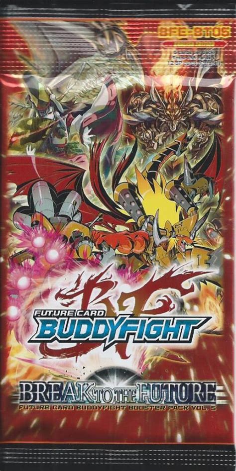 Future Card Buddyfight Booster Pack Break To The Future 5 Card Pack