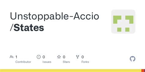 GitHub Unstoppable Accio States