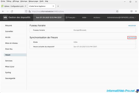 Synchronize The Clock Of Your Vcsa Vm From A Time Server Ntp Vmware