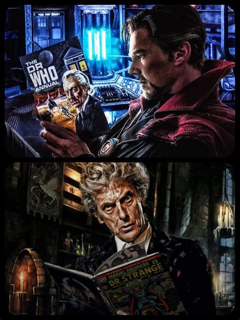 Crossover Doctor Who Art Doctor Who 12th Doctor
