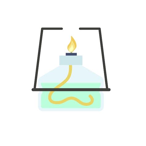 Premium Vector Lab Burner Icon Flat Illustration Of Lab Burner Vector Icon For Web Design