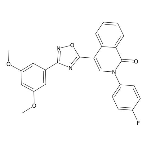 Buy Dimethoxyphenyl Oxadiazol Yl Fluorophenyl Dihydroisoquinolin