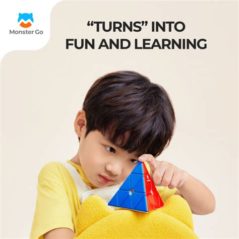 Monster Go Pyraminx Cube Mirrorcube 3x3 Speed Cube Different Shapes