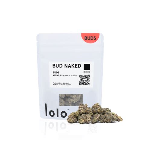 Bud Naked Indoor Buds 3 5g Lolo