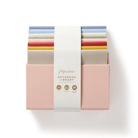 Paperchase A6 8pk Notebook Library Tesco Groceries