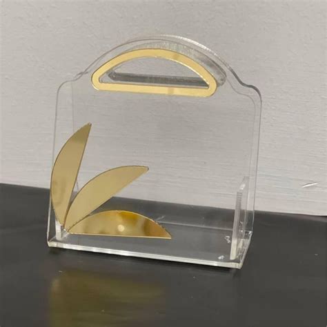 Personalized Mini Plexiglass T Bag Elegant And Unique Acrylic