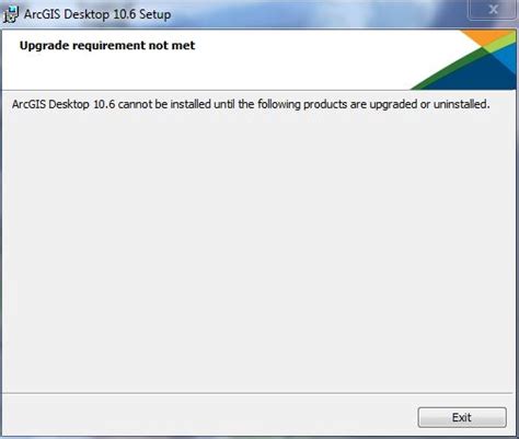 upgrade requirement not met esri community