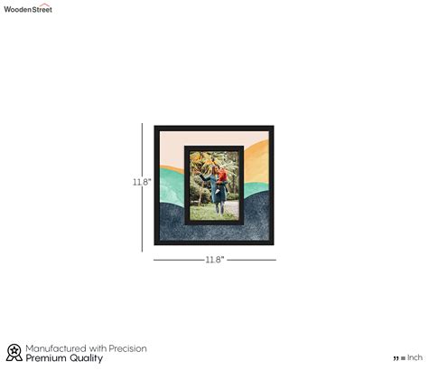 Buy Black Framed Wooden Multicolor Wall Hanging Photo Frame At 29 Off