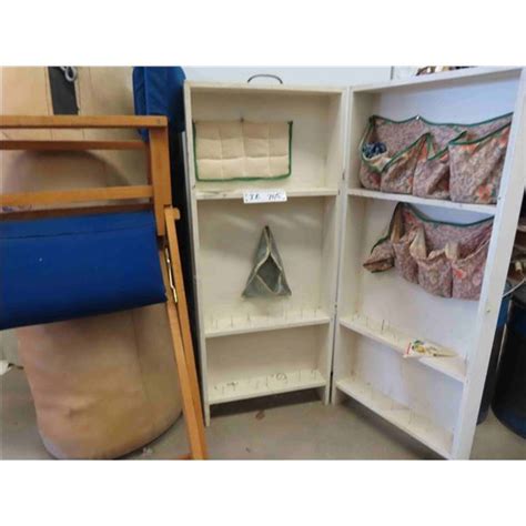 Fold Up Sewing Notion Stand 675 X 155 X 36 Opens To 31 Wide