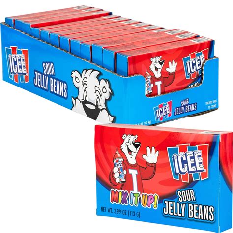 Icee Mix It Up Sour Jelly Beans Kokos Confectionery And Novelty