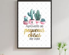 Arte Aproveite As Pequenas Coisas Arte Digital Elo7