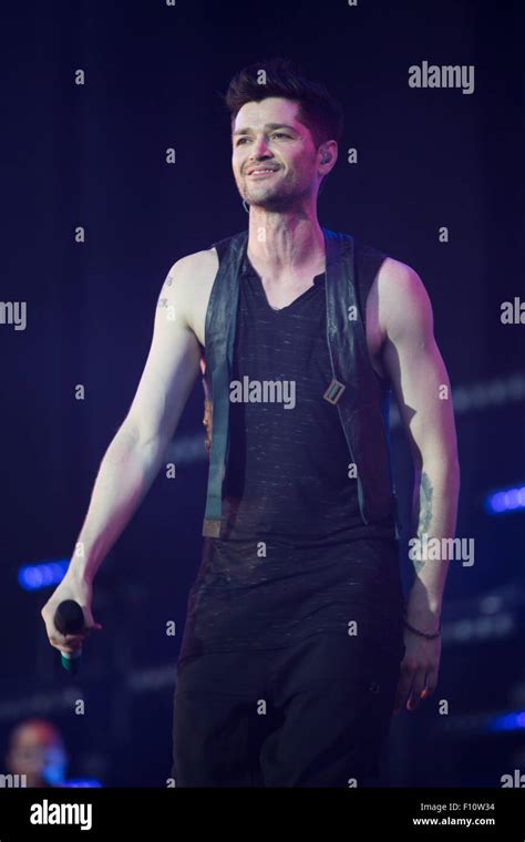 Danny Odonoghue From The Script Performing At The V Festival In