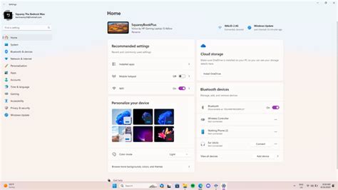 New Windows 11 Settings Layout Rwindows